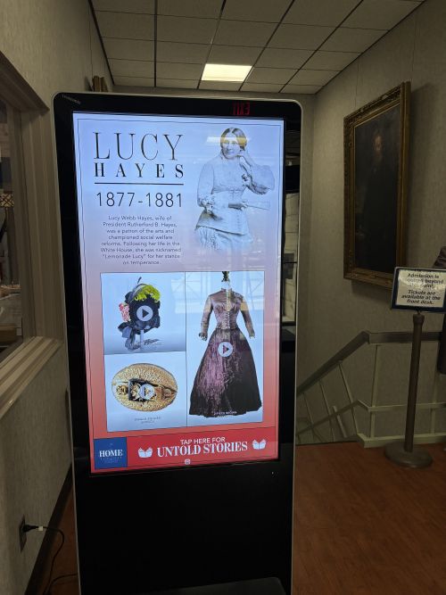 Traveling America 250 Exhibit Highlighting Ohio first ladies visits ...